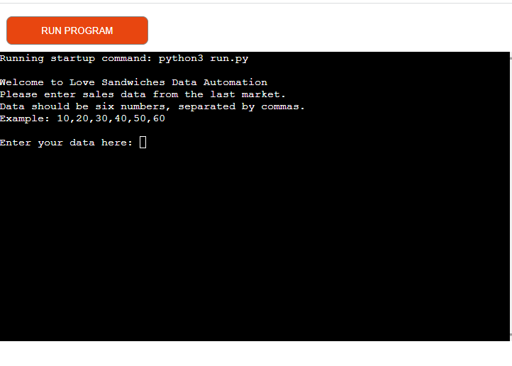 GitHub - joanavrsilva/love-sandwiches-project