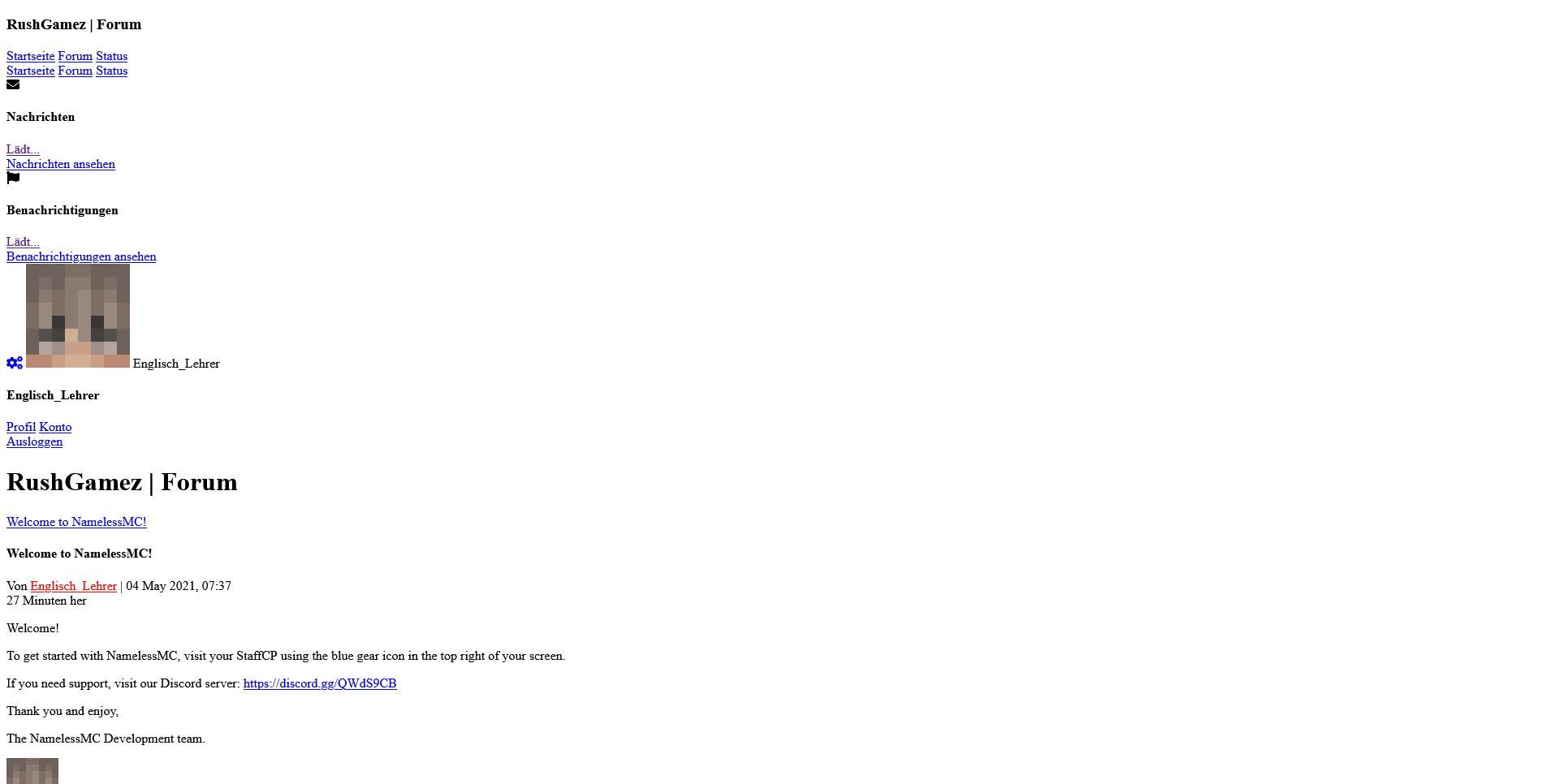 Namless is loading very slow and not complete · Issue #2257 · NamelessMC/Nameless · GitHub