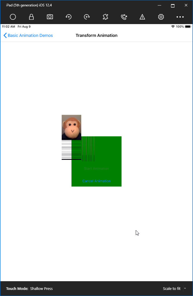[Bug] TranslateTo animation getting over container on iOS · Issue #7117 · xamarin/Xamarin.Forms ...