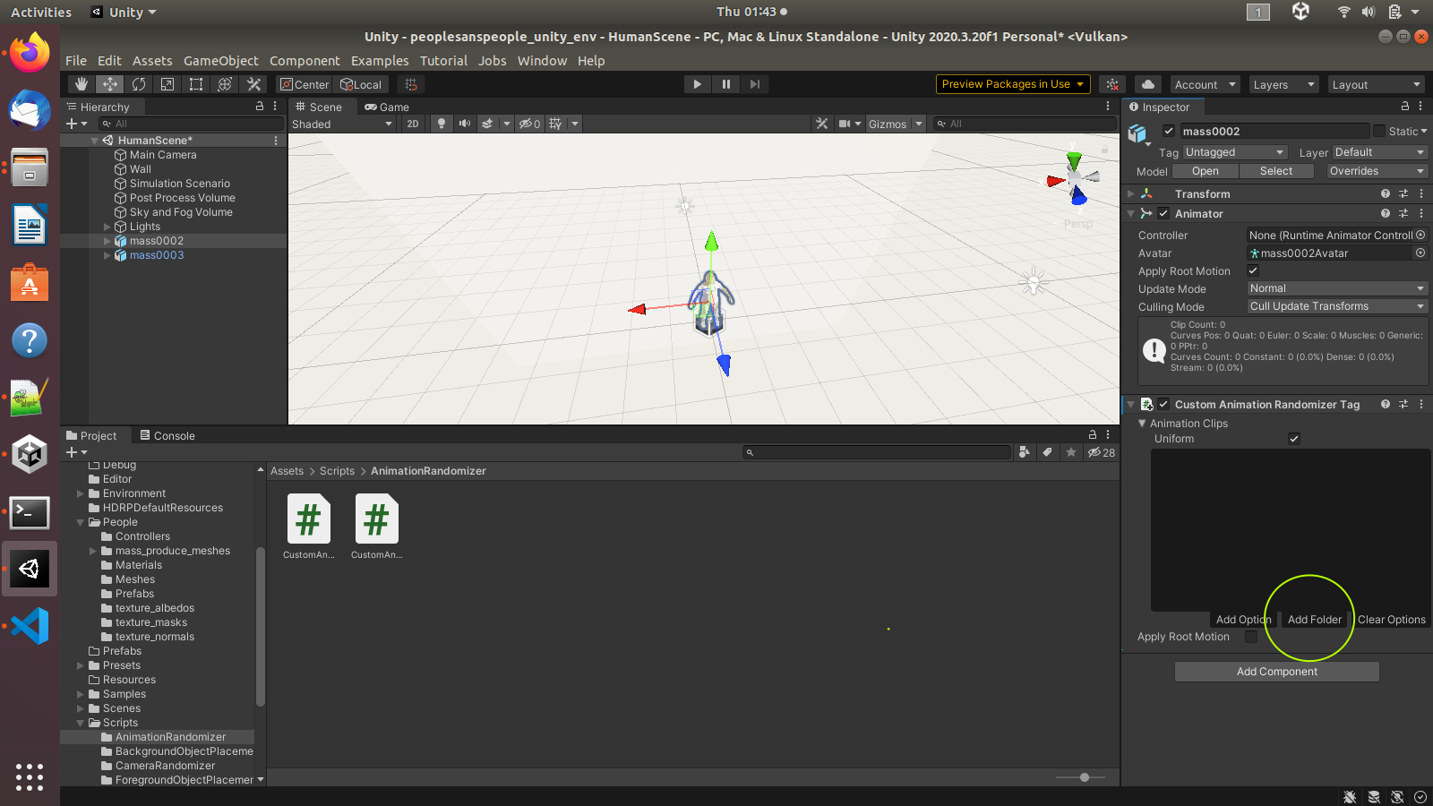 Add animations to all the prefabs with animation randomizer tag · Issue #509 · Unity ...