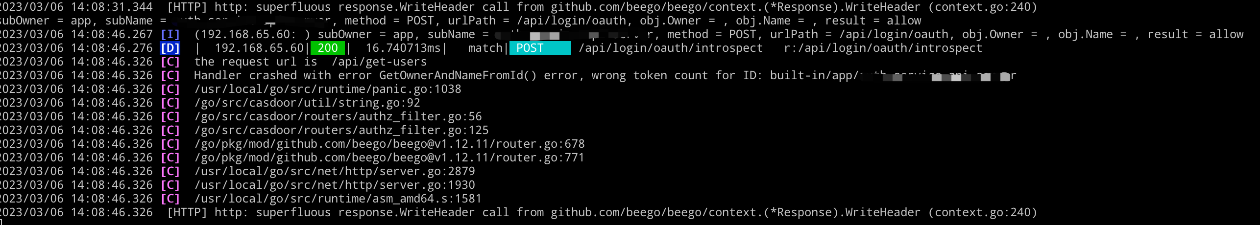 OAuth 2 access token generated in client-credentials pattern cannot be intropected · Issue #1594 ...