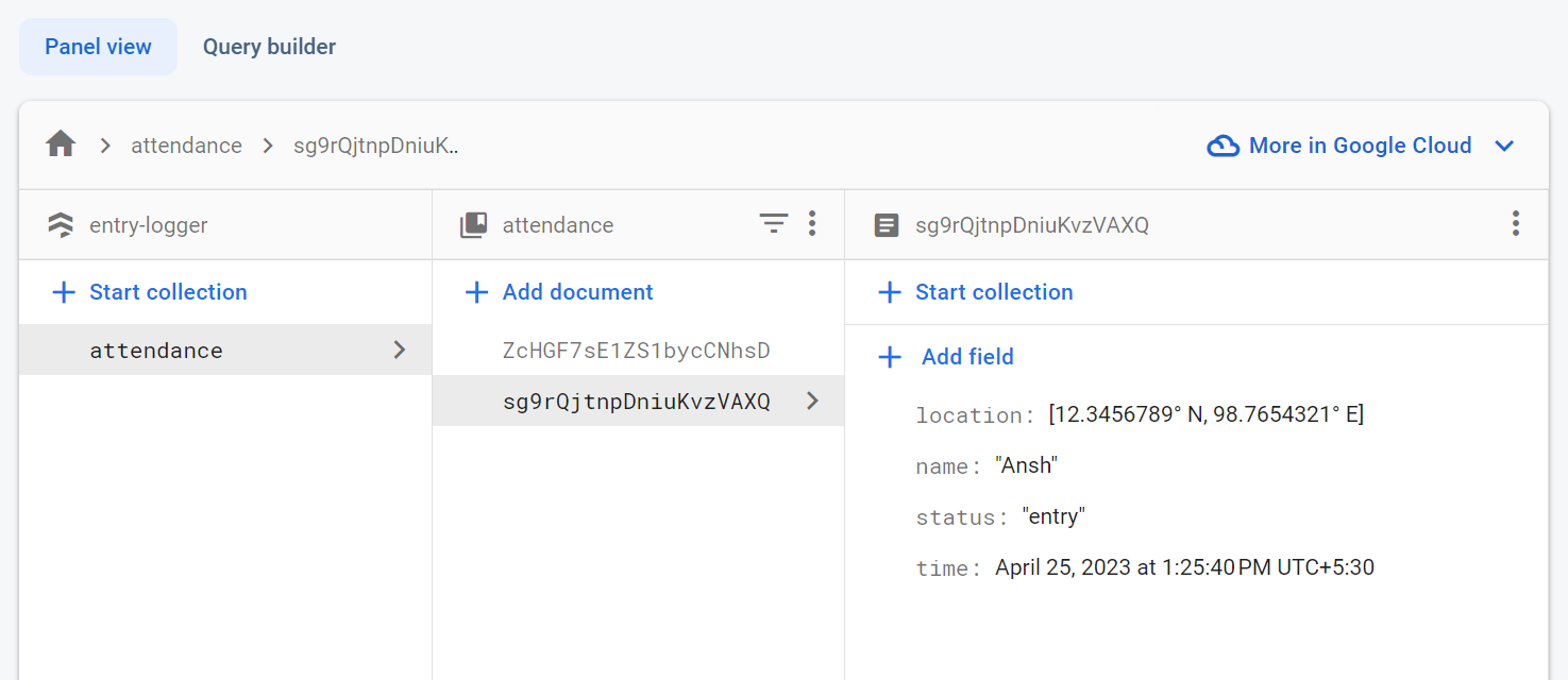 GitHub - anshtiwatne/entry-logger: Attendance logging system using firebase intended to use for ...