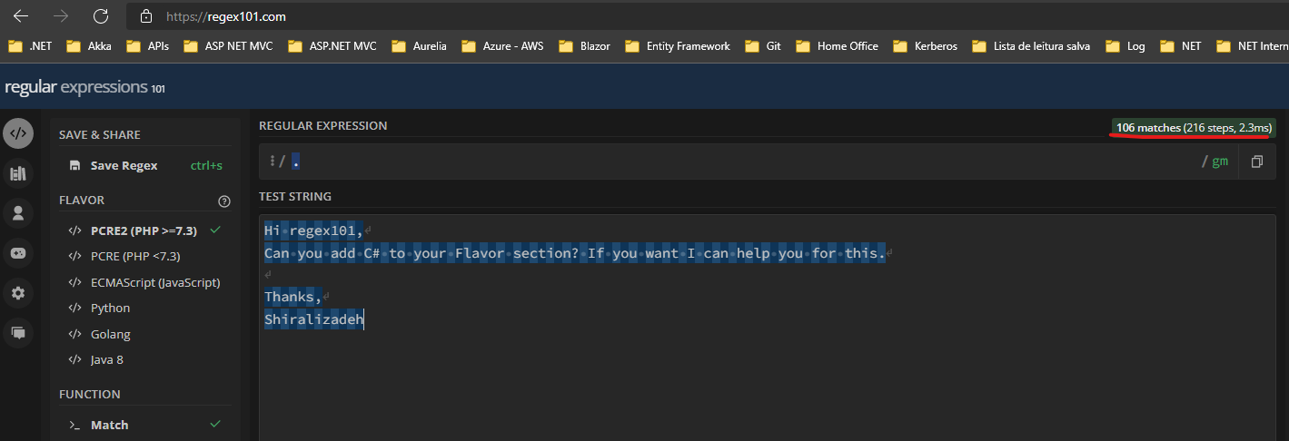 C# flavor · Issue #156 · firasdib/Regex101 · GitHub