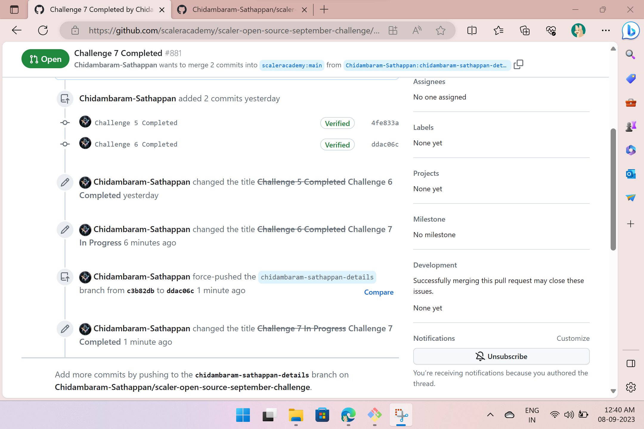 Challenge #12 - Chidambaram Sathappan · Issue #372 · scaleracademy/scaler-open-source-september ...