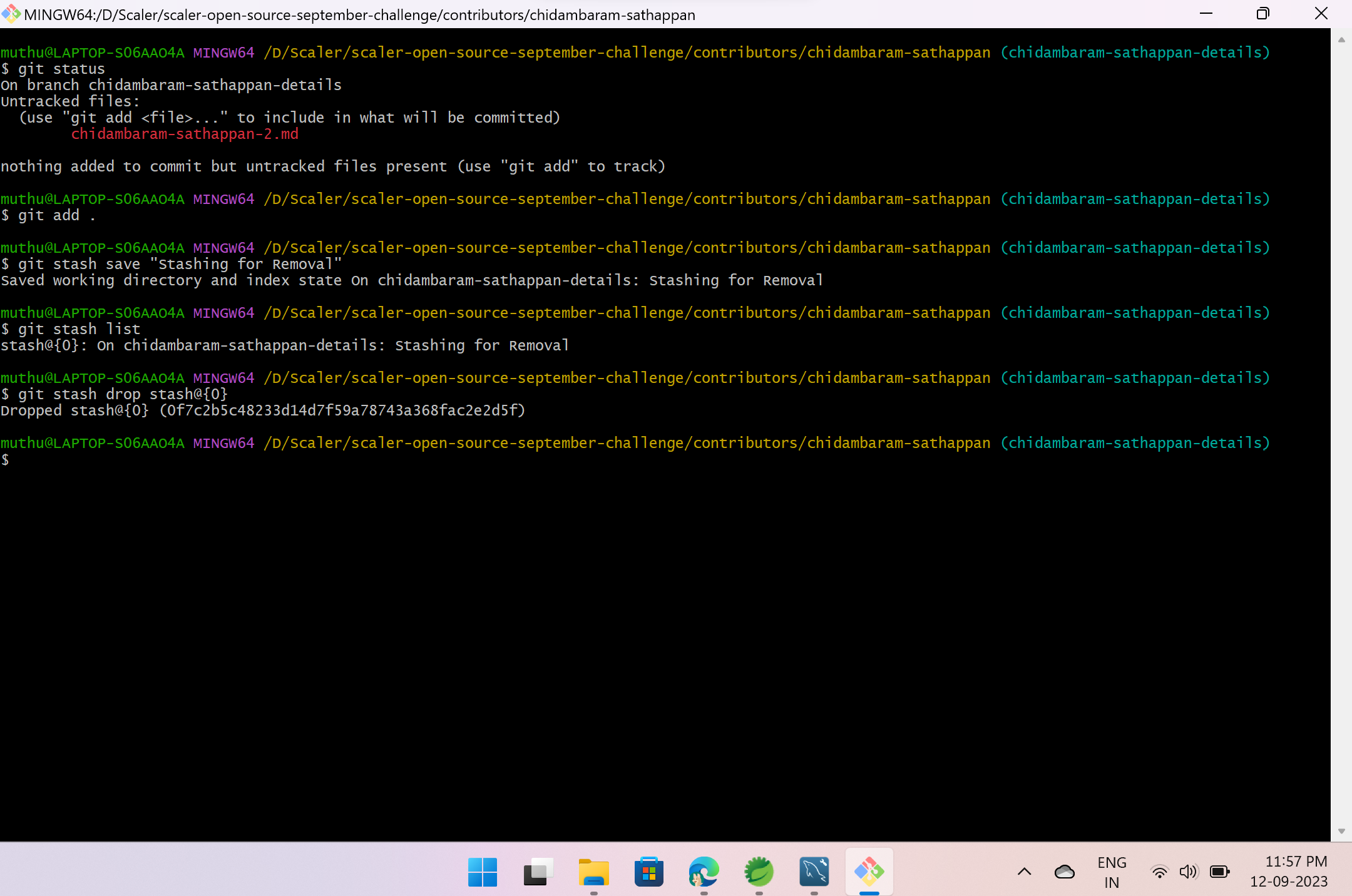 Challenge #12 - Chidambaram Sathappan · Issue #372 · scaleracademy/scaler-open-source-september ...