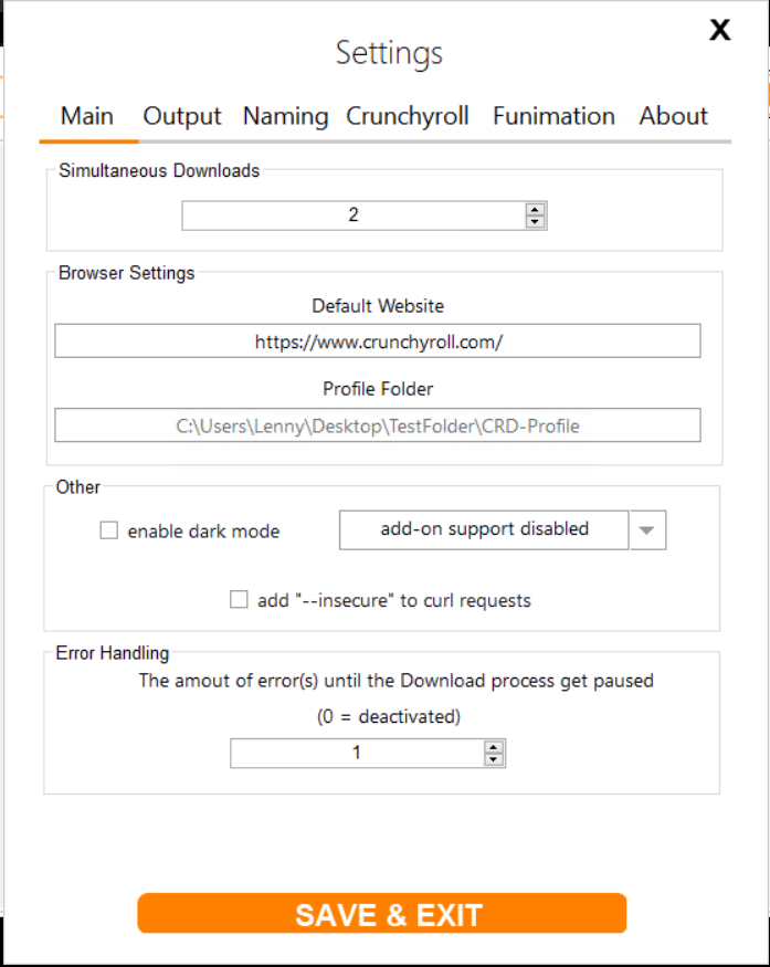 Fehlermeldungen beim Download · Issue #582 · hama3254/Crunchyroll-Downloader-v3.0 · GitHub