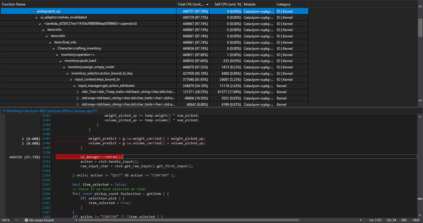 Auto inventory letters slows down picking up items and similar actions ...