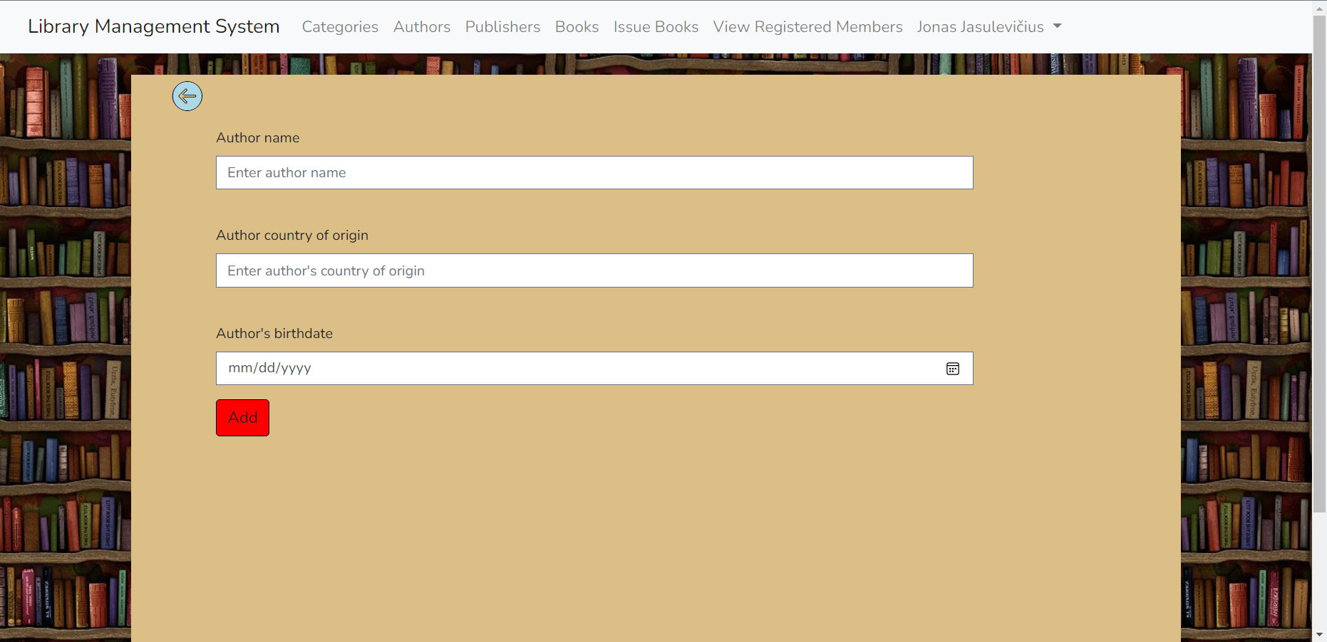 GitHub - jonas-jasul/Library-Management-System: Laravel project