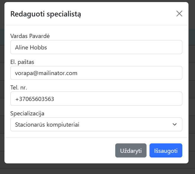 GitHub - jonas-jasul/elektronikosTaisykla
