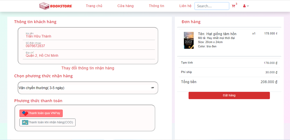 GitHub - thtruong2904/Website-BookStore-React: Giao diện đồ án: "Xây dựng Website bán sách và ...