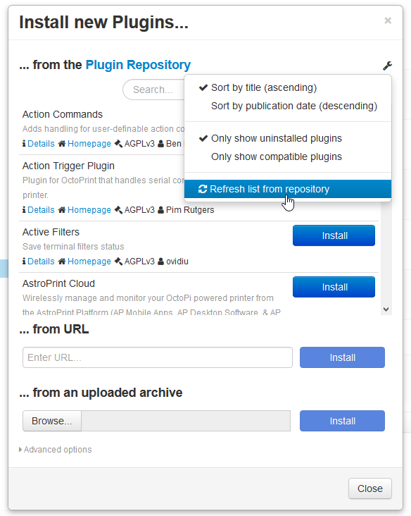 Fails To Install · Issue 324 · Octoprint · Github