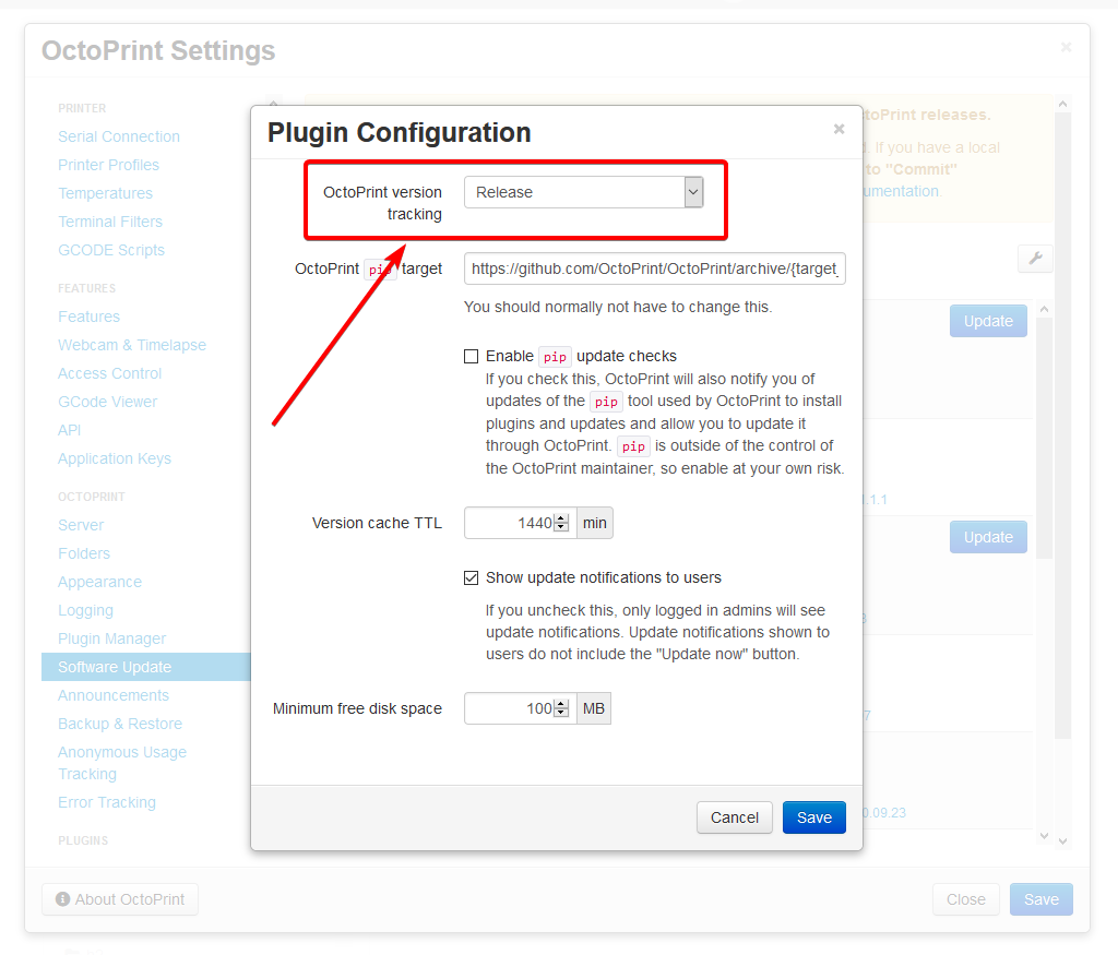 BUG: Missing Version Number · Issue #3789 · OctoPrint/OctoPrint · GitHub