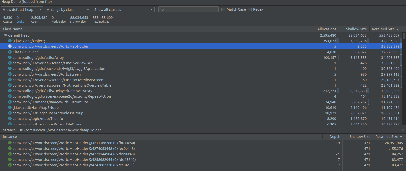 Memory leak in 4.2.11 · Issue #7876 · yairm210/Unciv · GitHub