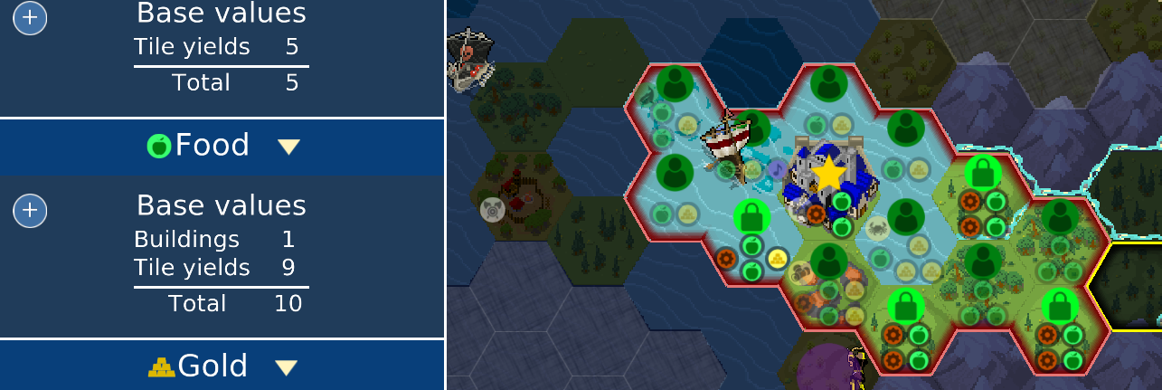 City tile yield calculation · Issue #7115 · yairm210/Unciv · GitHub