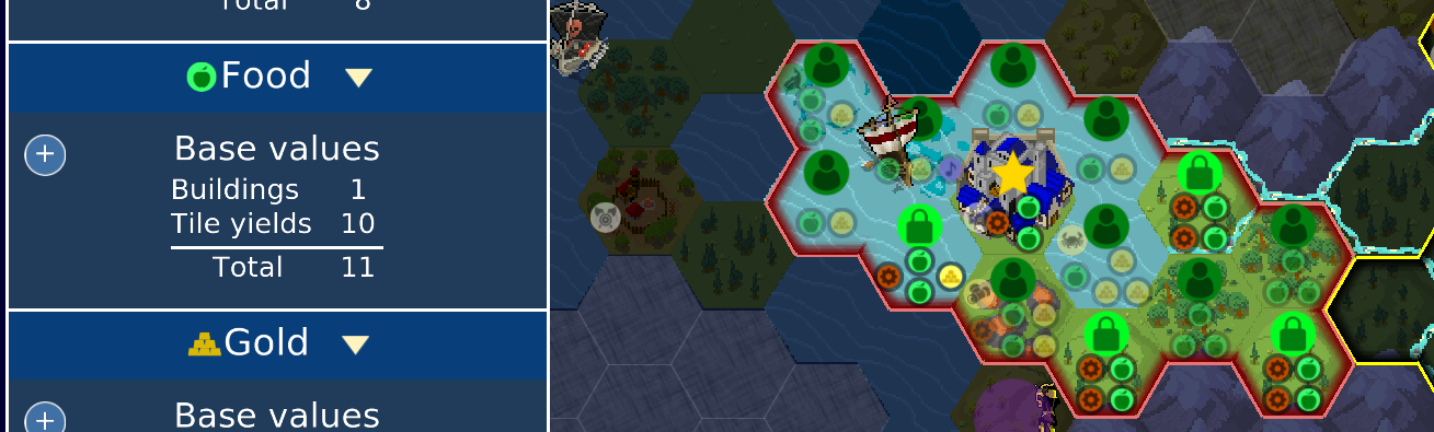 City tile yield calculation · Issue #7115 · yairm210/Unciv · GitHub