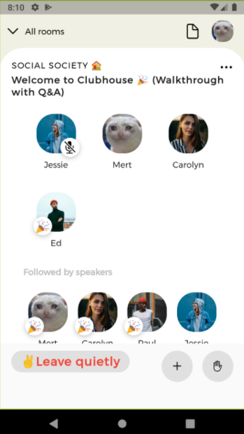 GitHub - mert-t/Clubhouse-UI: Clubhouse UI with flutter