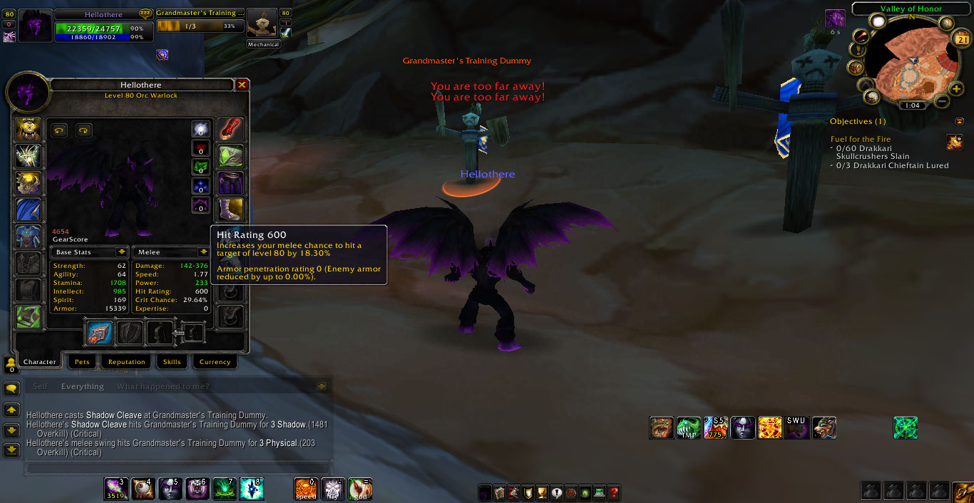 Spell/Warlock: Shadow Cleave · Issue #28771 · TrinityCore/TrinityCore ...