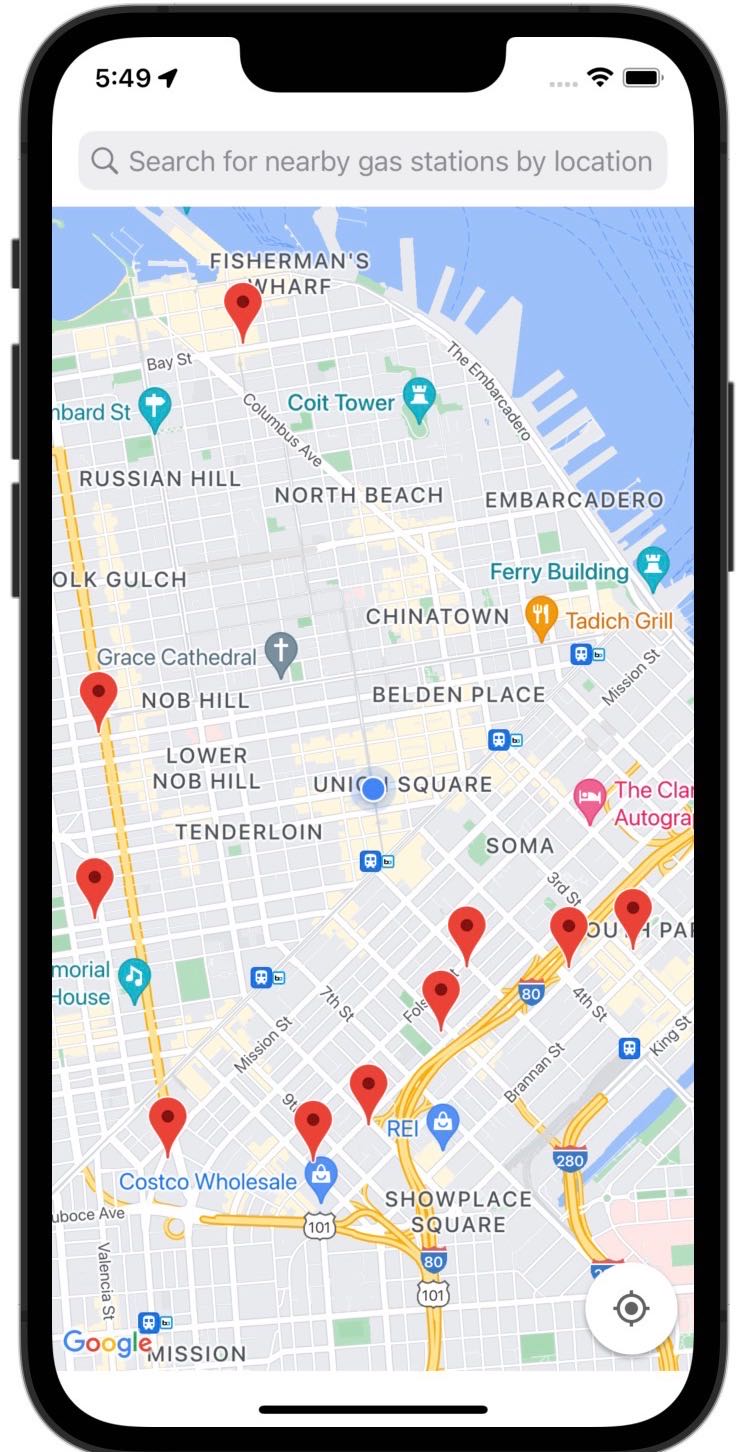 GitHub - kevin21jin/GasMap: GasMap is a mobile iOS app that displays ...