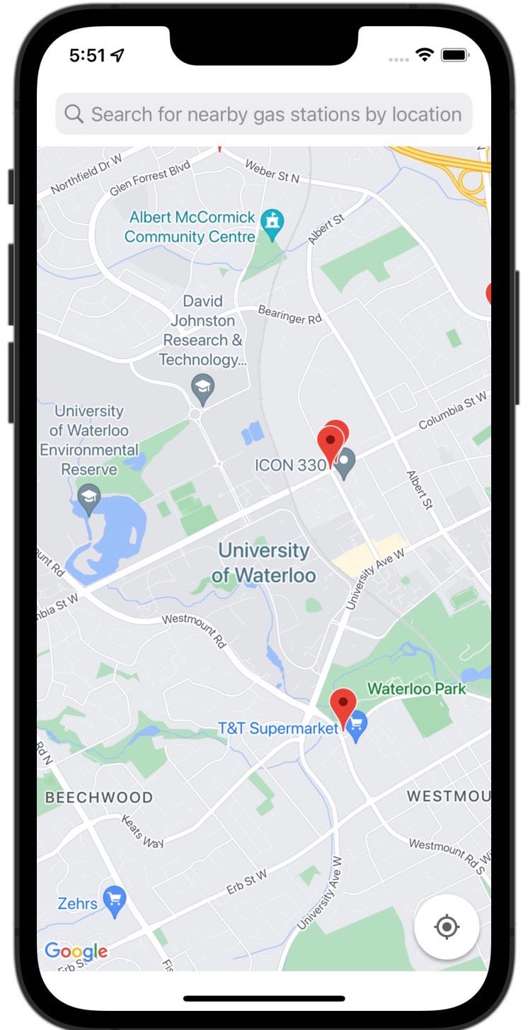 GitHub - kevin21jin/GasMap: GasMap is a mobile iOS app that displays ...