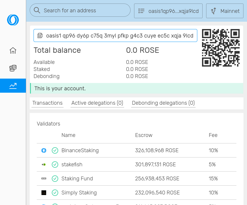 Remove Oasis logo from validators without the icon · Issue #569 · oasisprotocol/wallet · GitHub
