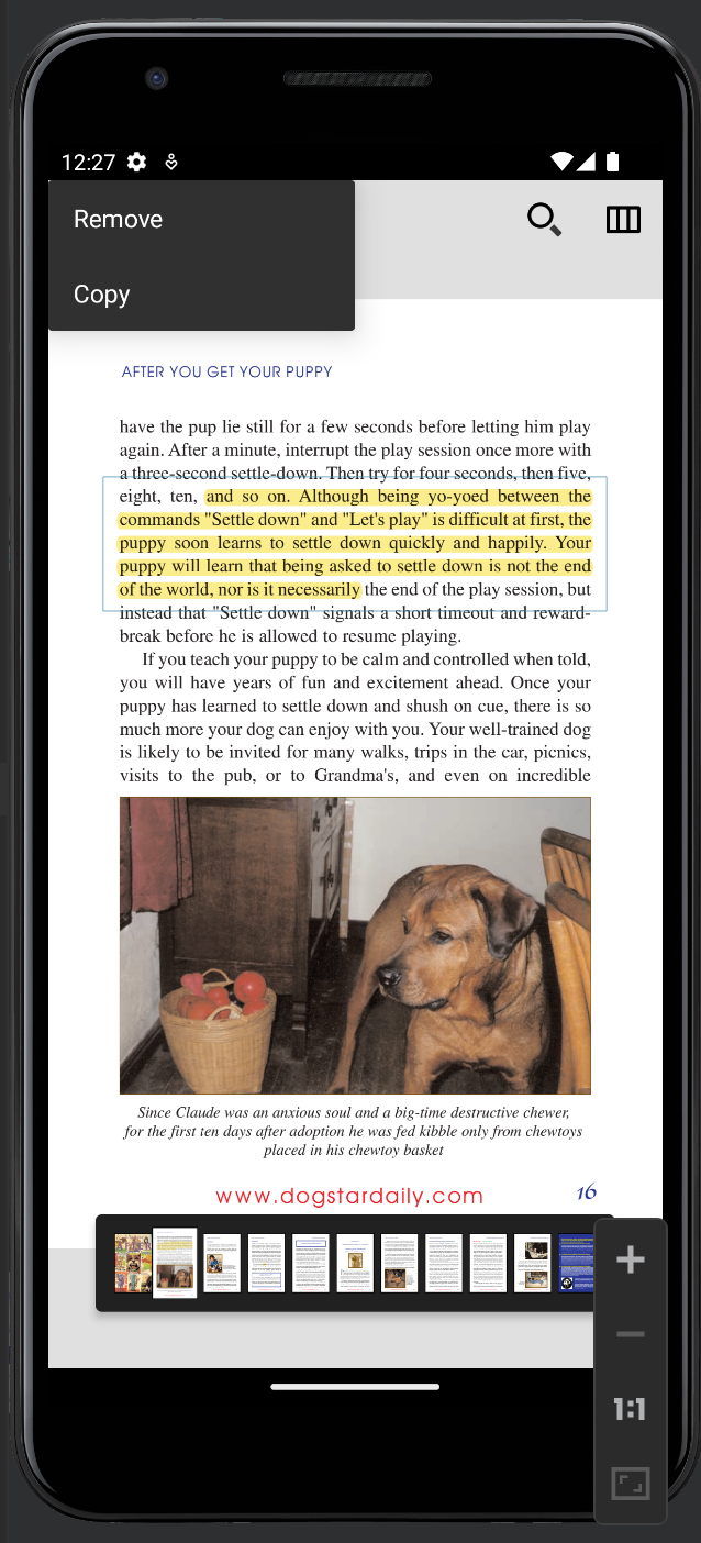 PDF Highlight Selection Menu (position and styling) - Android · Issue #1420 · omnivore-app ...