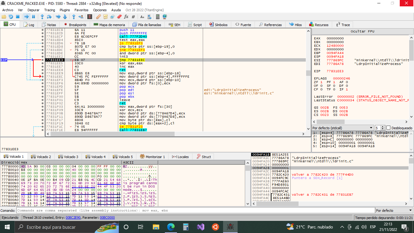 no ejecuta el exe · Issue #2979 · x64dbg/x64dbg · GitHub