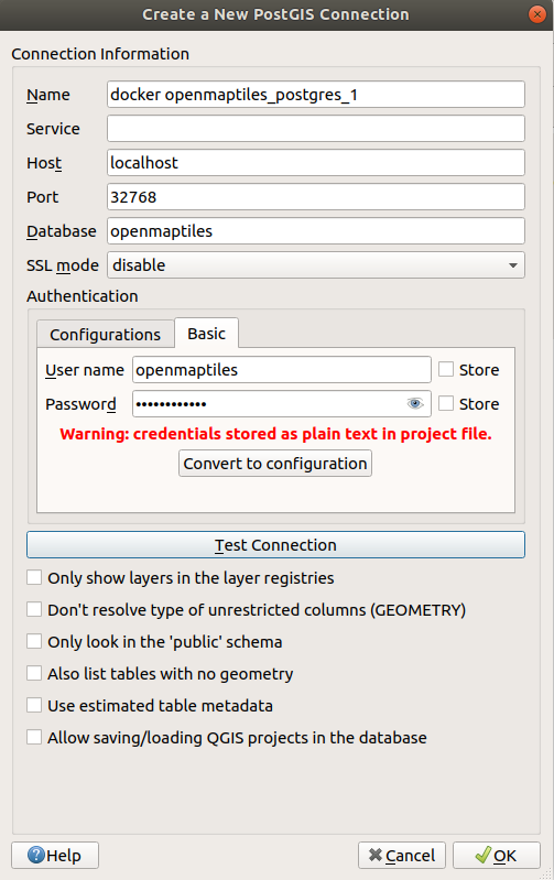 explore db using pgadmin · Issue #590 · openmaptiles/openmaptiles · GitHub