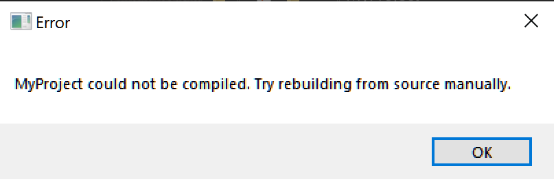 Plugin wont compile on blank project · Issue #412 · ShadowfallStudios ...