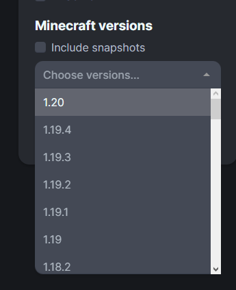Unable to set existing datapacks for 1.20 · Issue #1179 · modrinth/knossos · GitHub