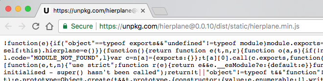 Sometimes the unpkg.com CDN-hosted resources do not resolve · Issue #81 · allenai/hierplane · GitHub