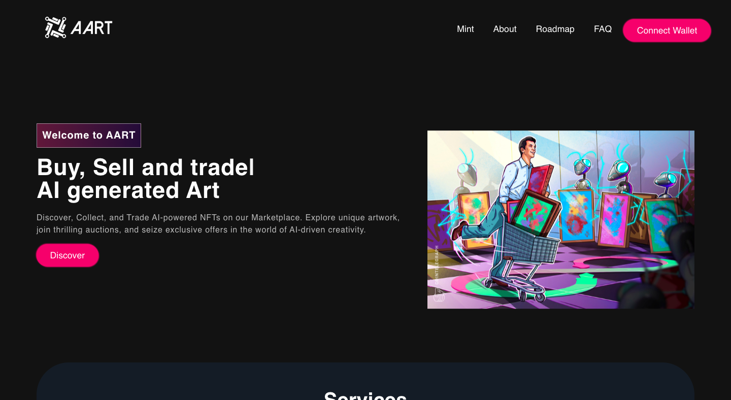 GitHub - kaymen99/AART-NFT-Marketplace: AART Marketplace : Mint ...