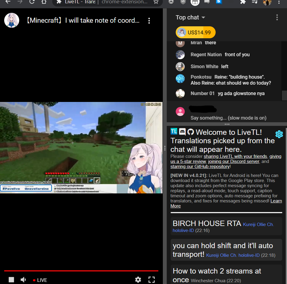 New layout request for Chat Side · Issue #143 · LiveTL/LiveTL · GitHub