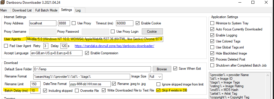 batch mode with rule34hentai.net · Issue #224 · Nandaka/DanbooruDownloader · GitHub