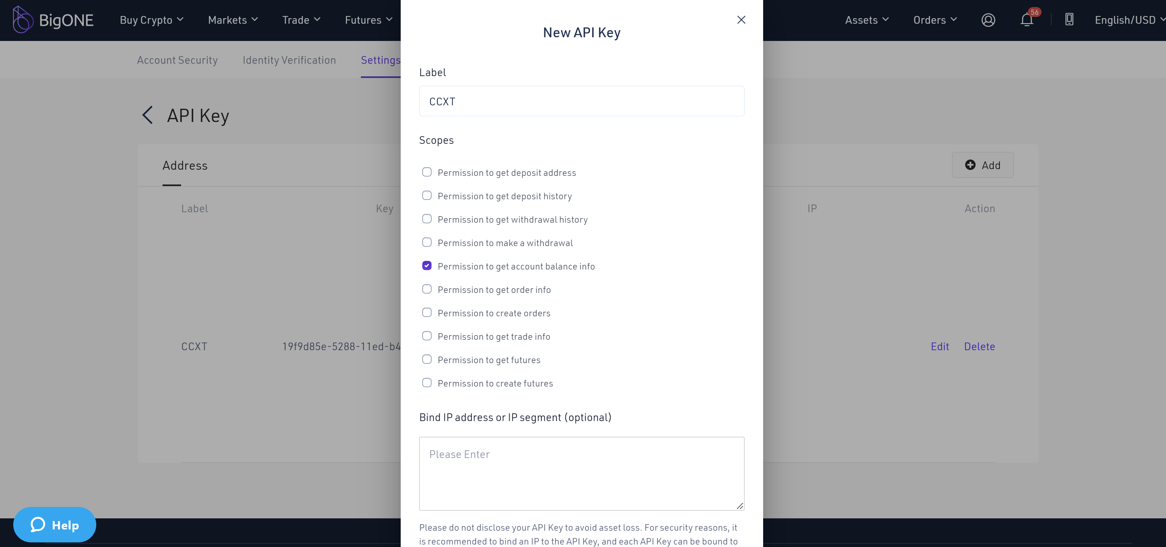 Unable to get account balance at exchange Bigone - Access denied! · Issue #15264 · ccxt/ccxt ...
