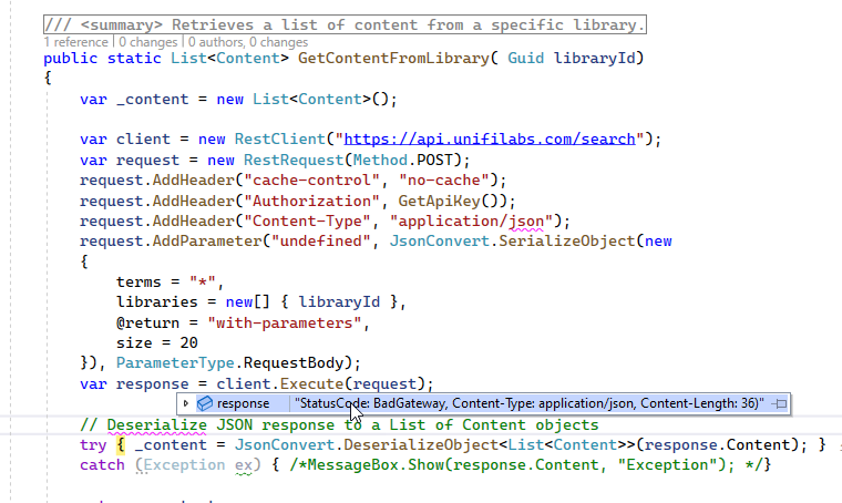 bad gatewawy error · Issue #11 · unifilabs/UNIFI-ContentManagement-API ...