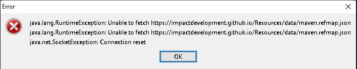 error at install client · Issue #3086 · ImpactDevelopment/ImpactIssues · GitHub
