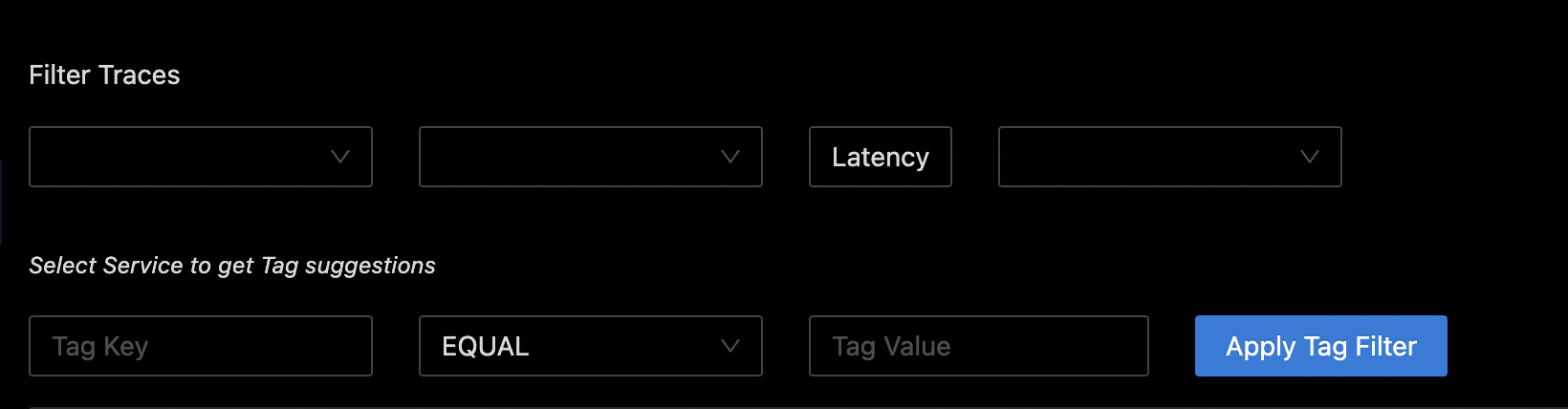 Placeholders for filter traces input boxes · Issue #381 · SigNoz/signoz · GitHub