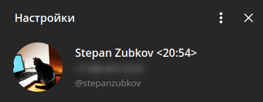 GitHub - stepanzubkov/tg-username-clock: Shows current time in telegram ...