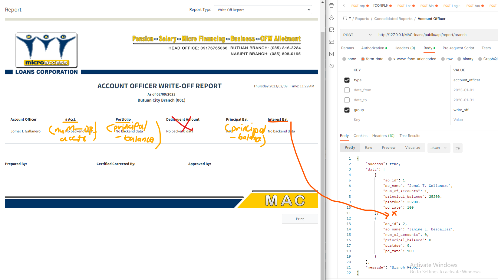 Branch Account Officer - Writeoff · Issue #323 · engtech-projects/MAC-loans · GitHub
