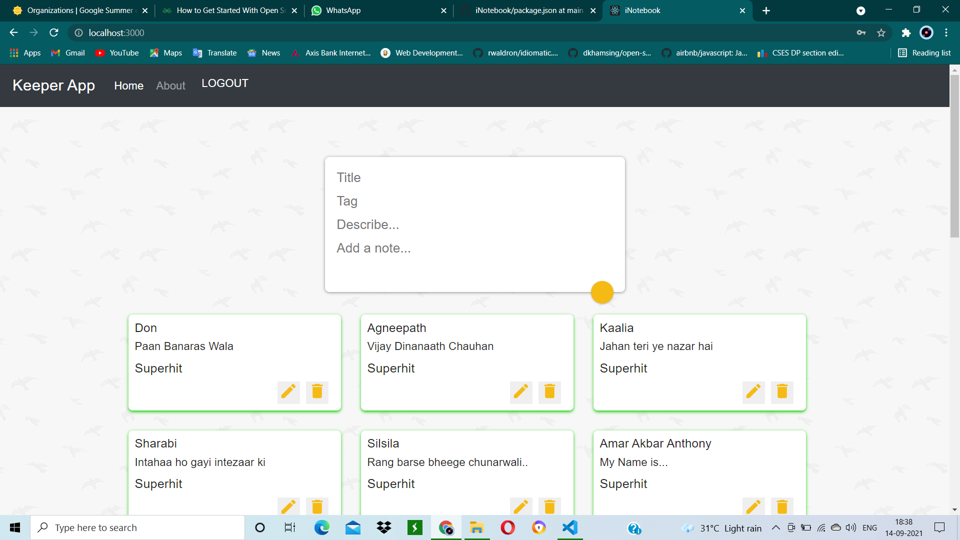 GitHub - a-Cash-dixit/iNotes