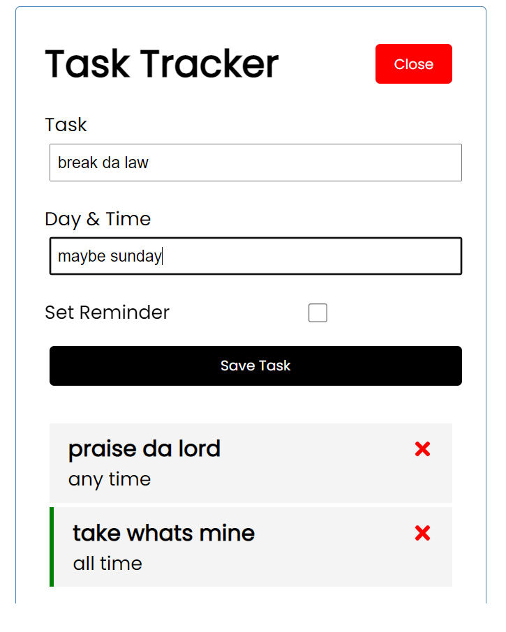 GitHub - AzeBilir/task-tracker