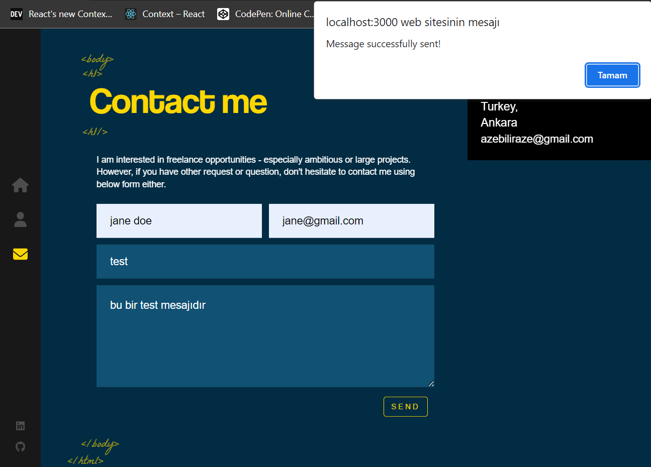 GitHub - AzeBilir/porfolio