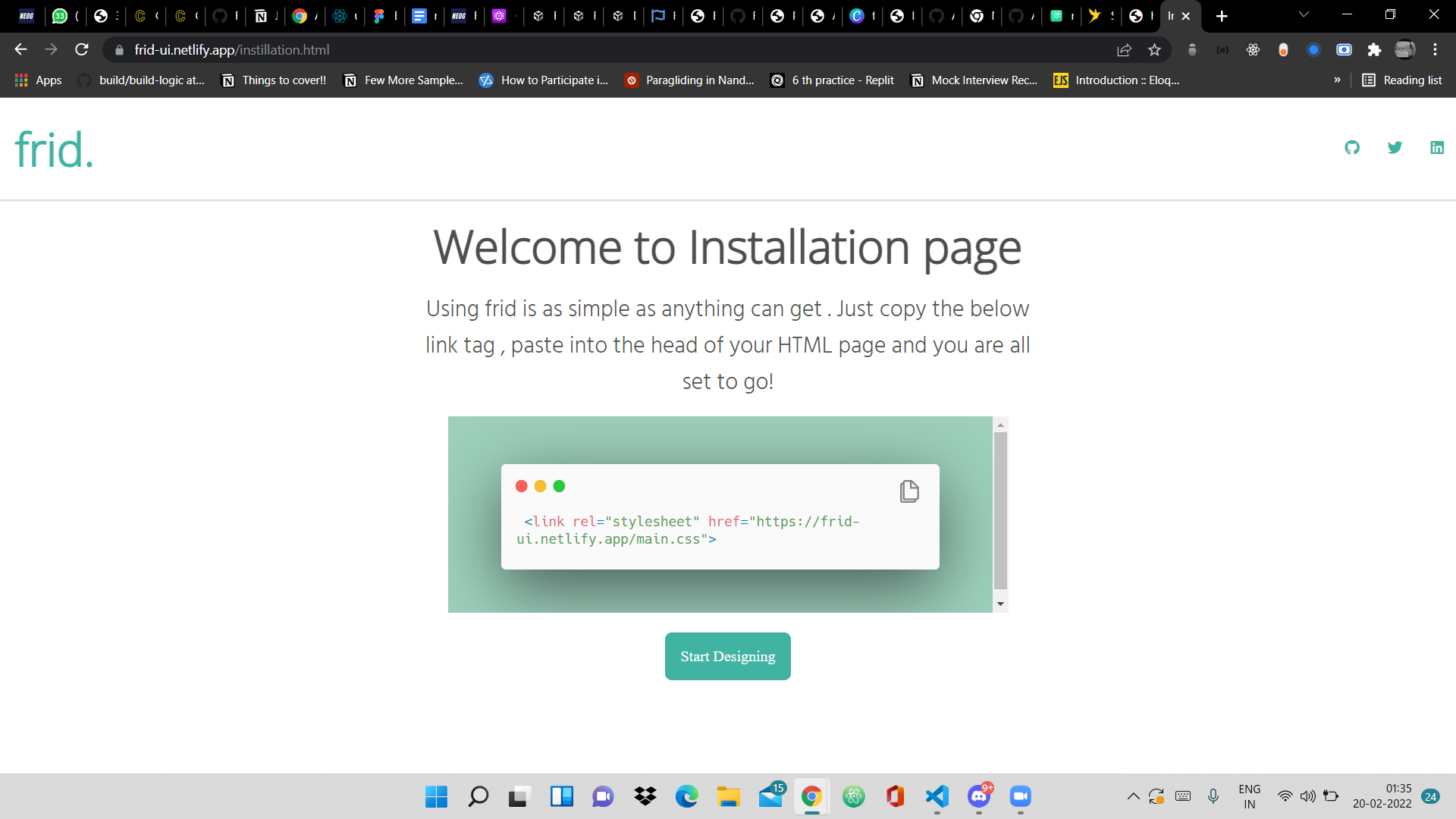 GitHub - Shah-Arsalan/frid-component-library: This is my personal CSS component library