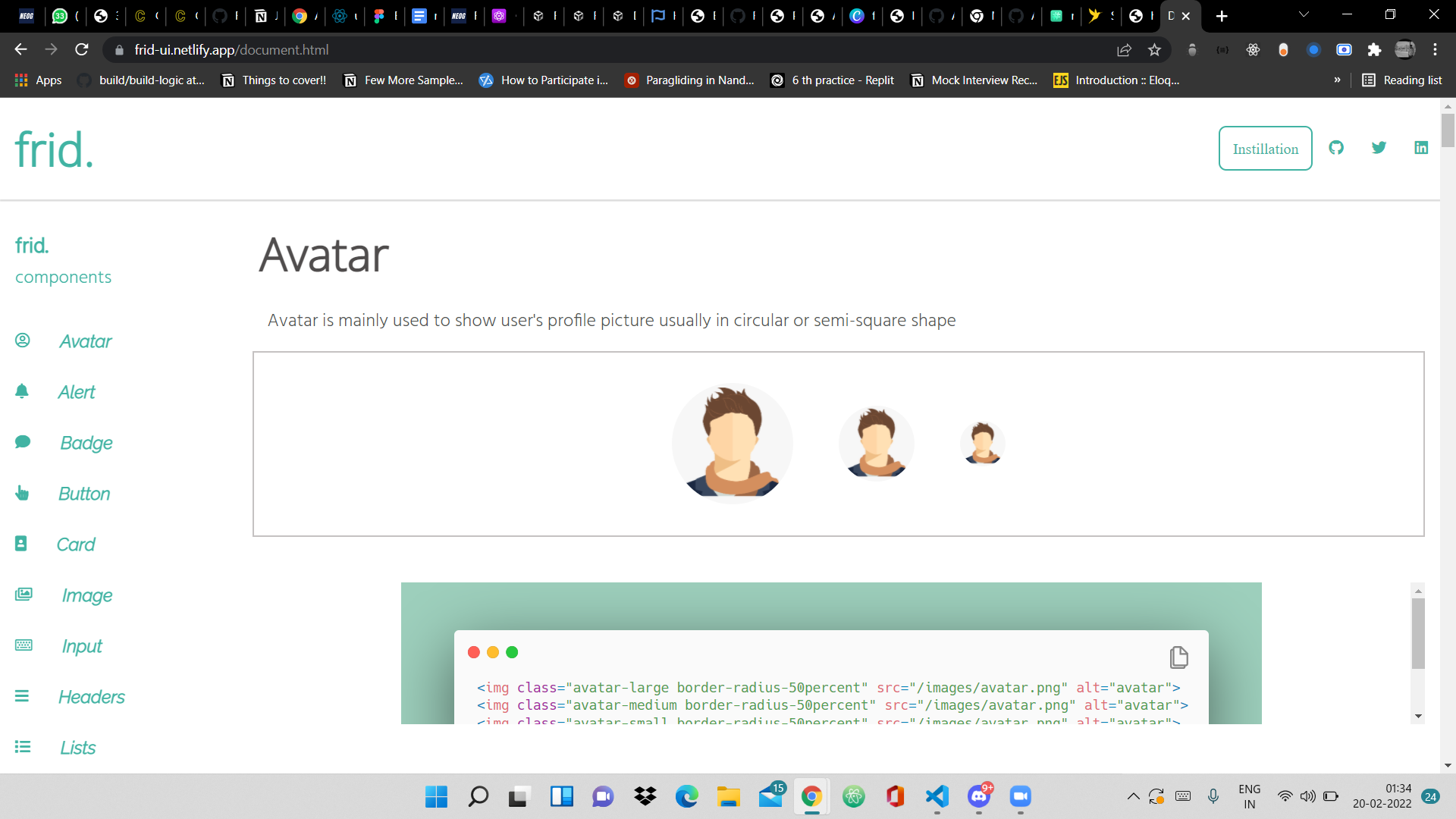 GitHub - Shah-Arsalan/frid-component-library: This is my personal CSS component library