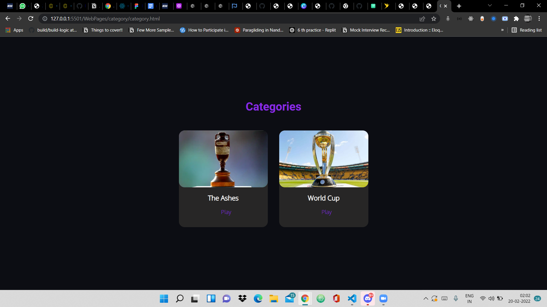 GitHub - Shah-Arsalan/Cricket-Quiz