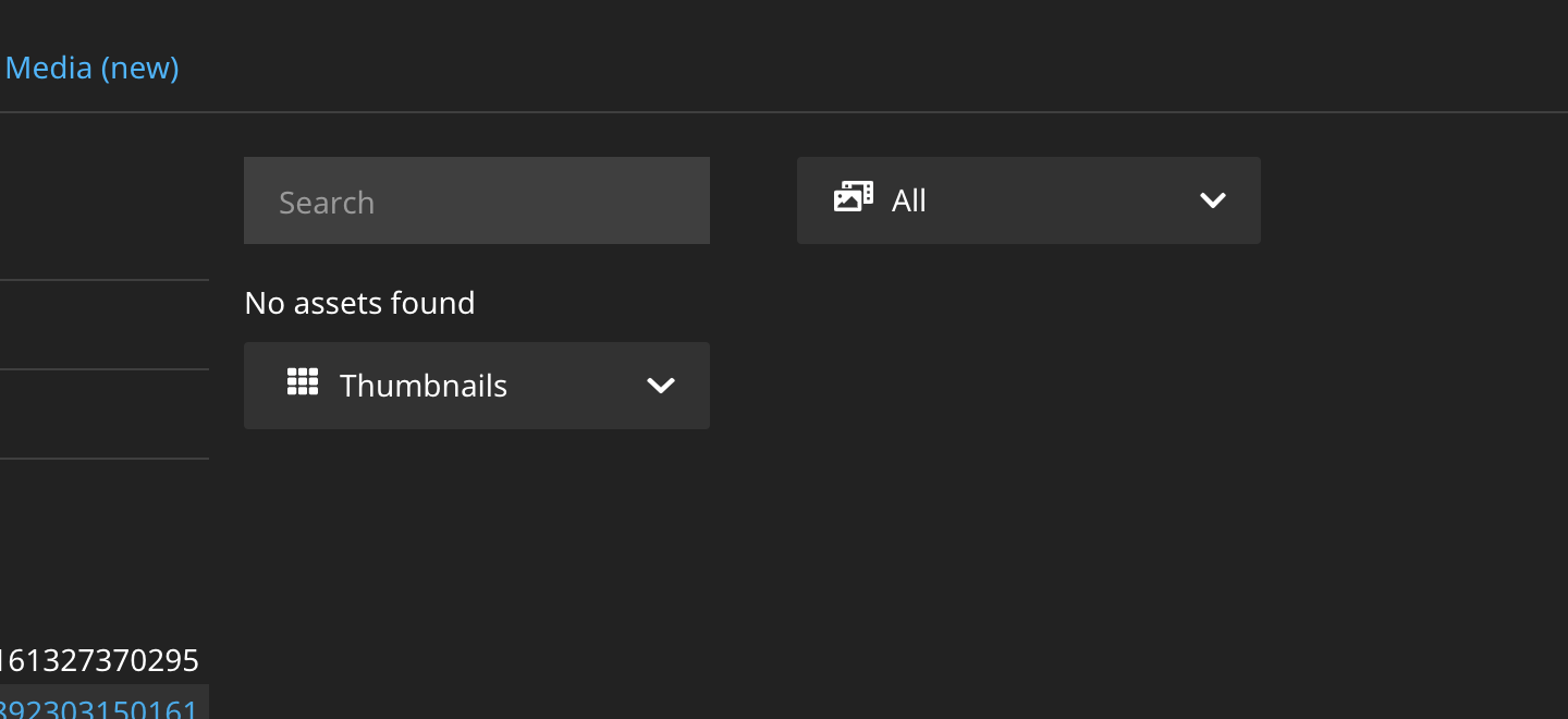 Improve design of "No assets found" · Issue #54 · Flowpack/media-ui · GitHub