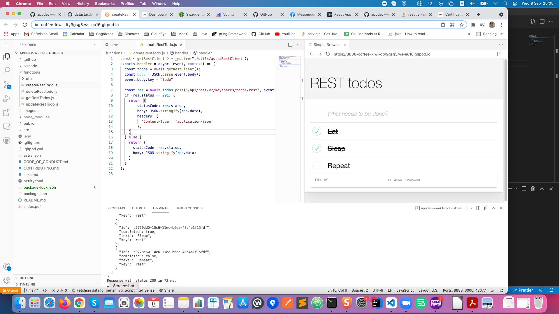 [HW] Andrei Gaman · Issue #229 · datastaxdevs/appdev-week1-todolist · GitHub