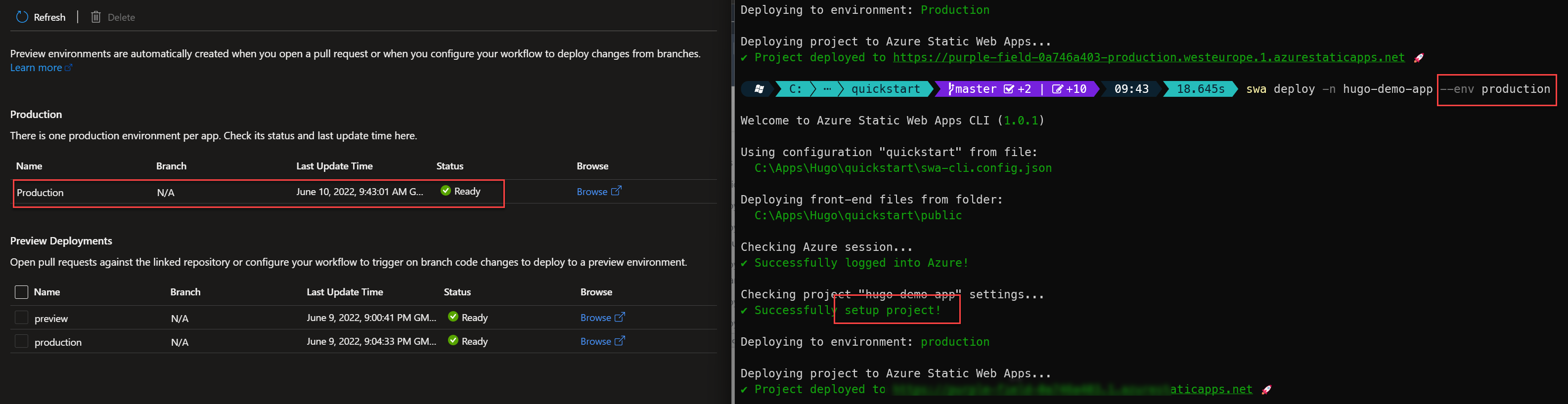 Deployment To Wrong Environment And Casing Issue · Issue 518 · Azurestatic Web Apps Cli · Github