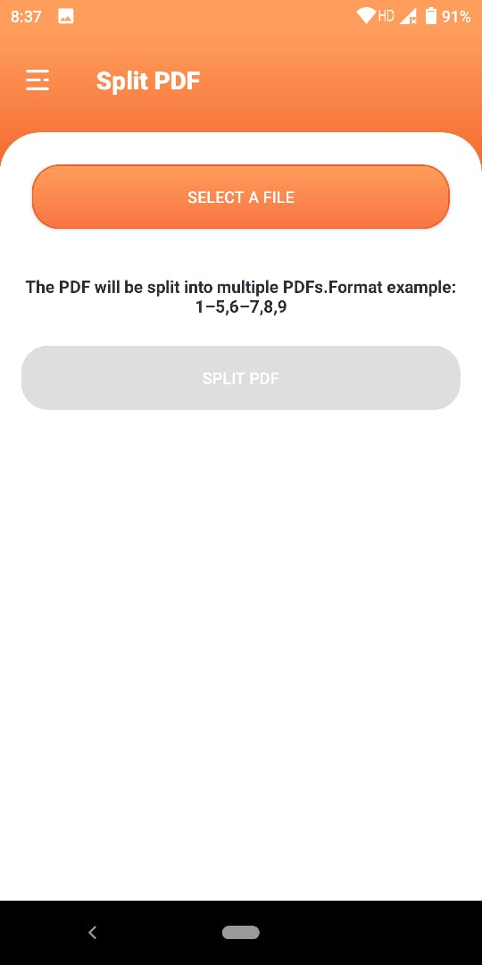 GitHub - SafwanSipai/PDF-Converter: An Android application made using Java that allows the user ...