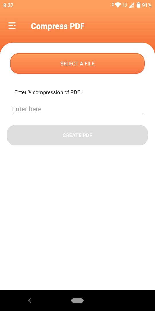 GitHub - SafwanSipai/PDF-Converter: An Android application made using Java that allows the user ...